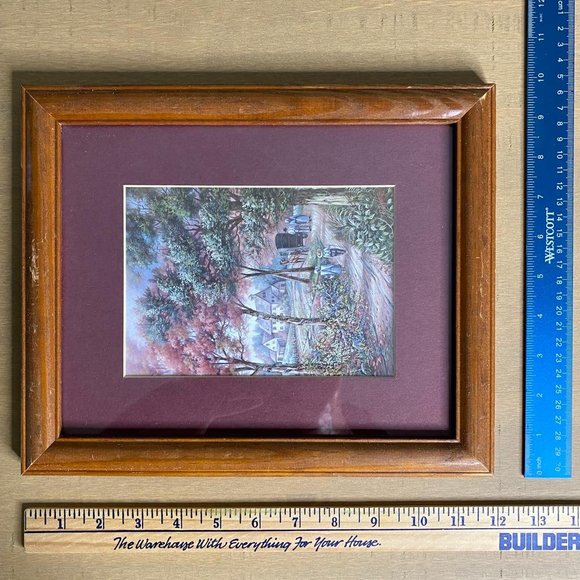 Carl Valente | Art | Carl Valente Print Of An Amish Family And A ...